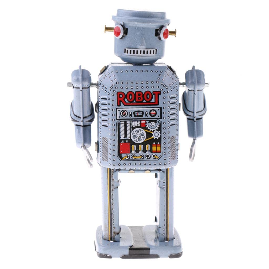 Buy Enakshi Vintage Wind Up Clockwork Mechanical Walking Large Eye ...