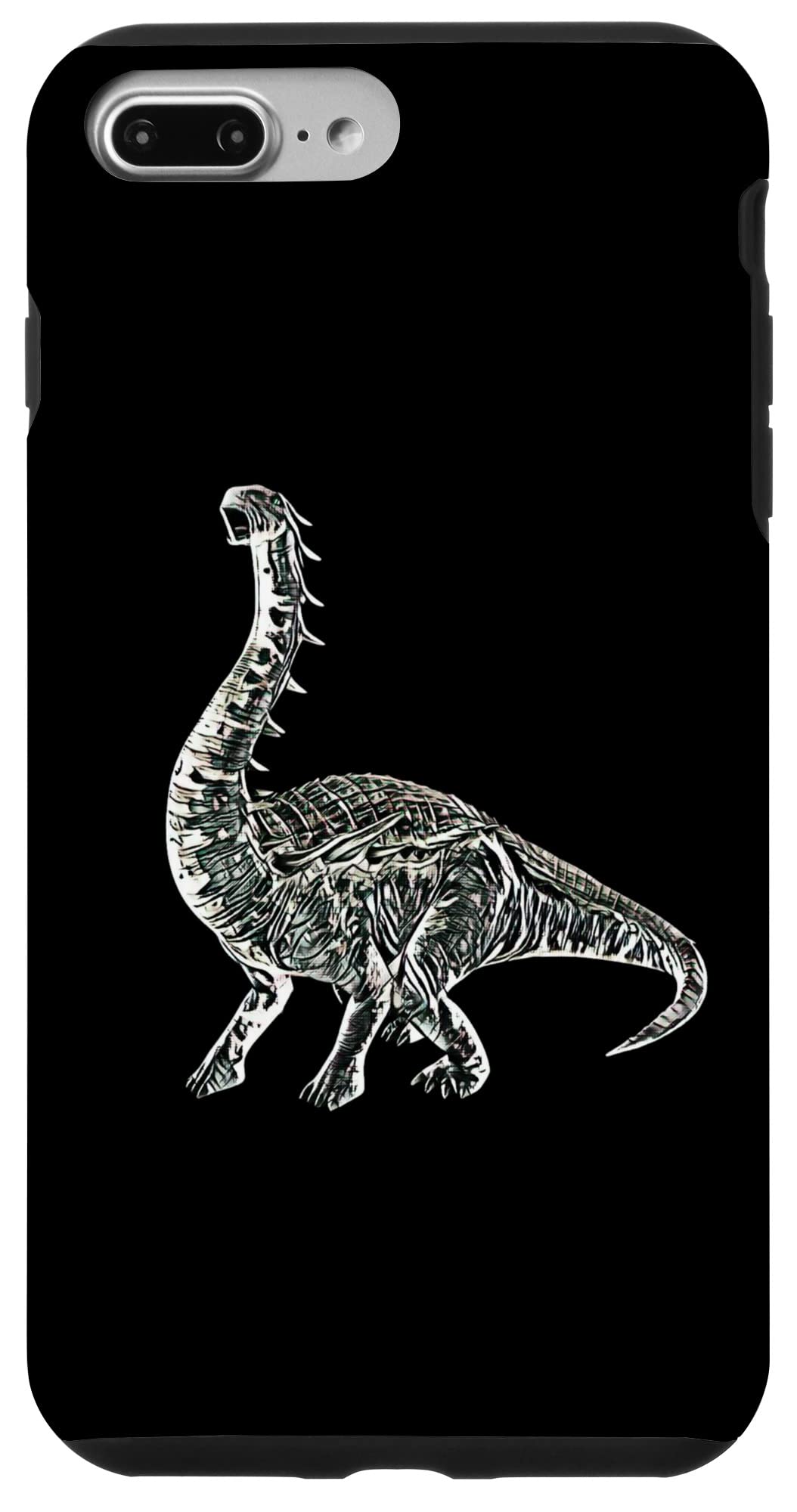 Amazon.com: iPhone 7 Plus/8 Plus Dinosaur primeval Animals Herbivorous ...