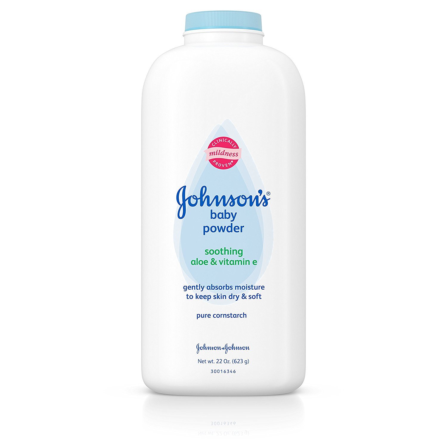 Amazon.com: Johnson's Baby Powder with Naturally Derived Cornstarch ...
