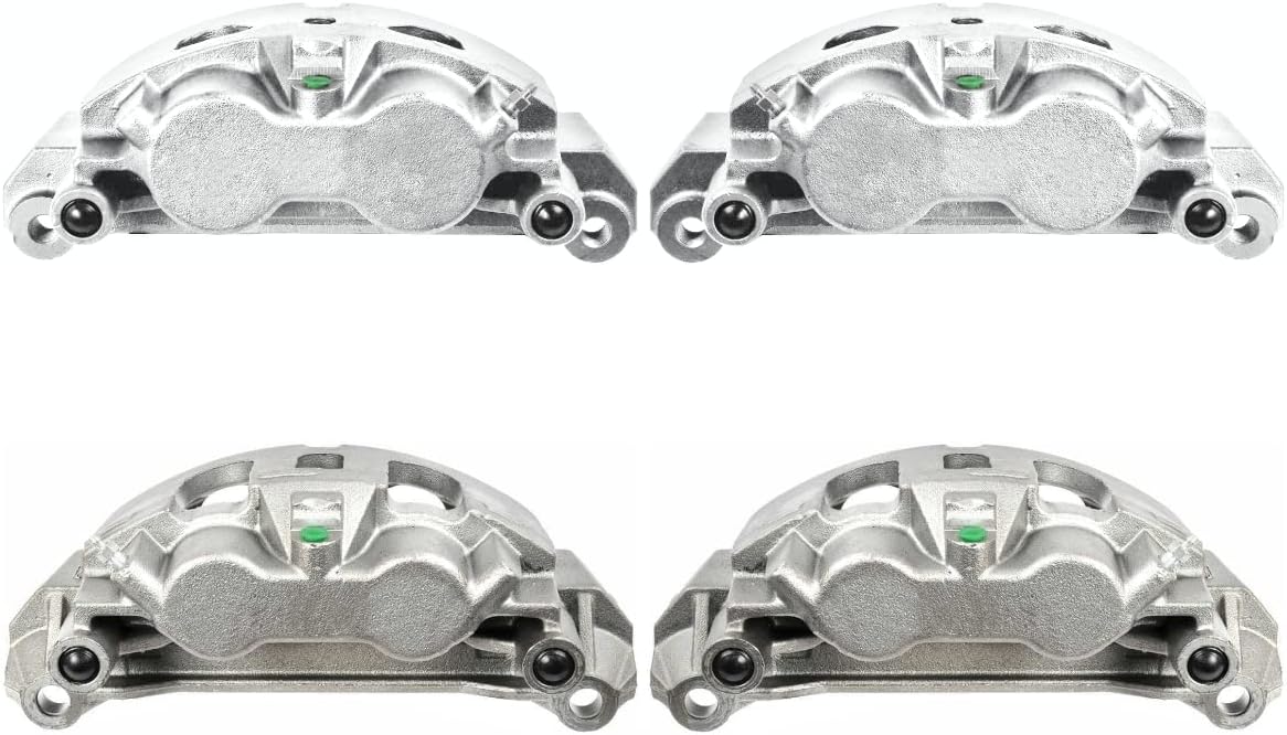 Amazon.com: AutoShack Front and Rear Brake Calipers Set of 4 Assembly with Bracket Replacement ...