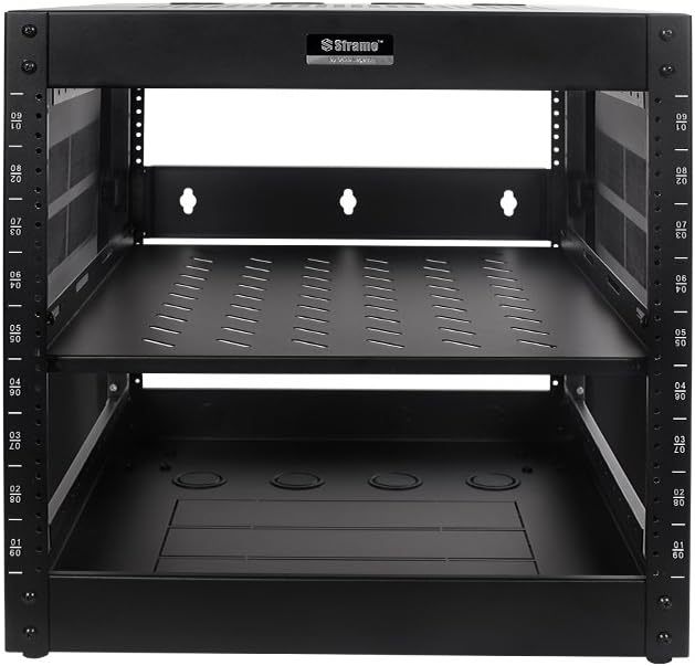 Amazon.com: DavisLegend 9U AV Media Rack Network Cabinet IT Data Server ...