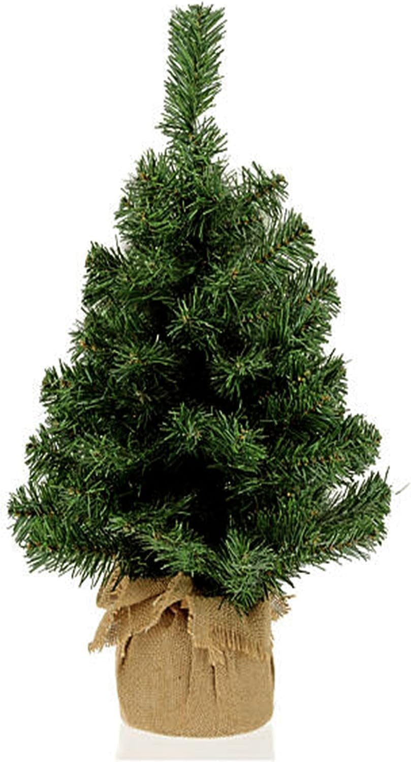 rightclick 2ft Artificial Christmas Tree 78 Tips 25 Warm LED Lights Pre ...
