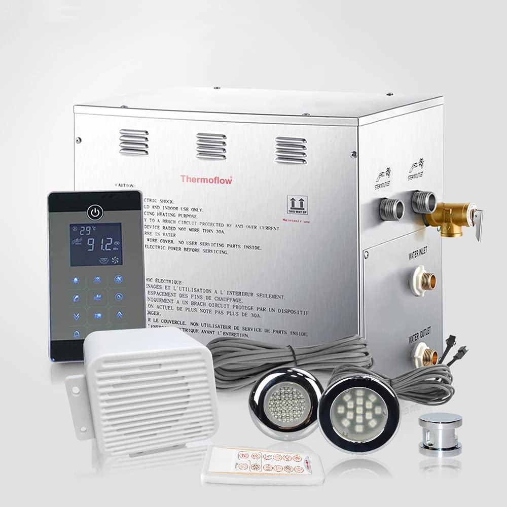 Buy Thermoflow 24kW Steam Spa Series Steam Bath Generator with Touchpad ...