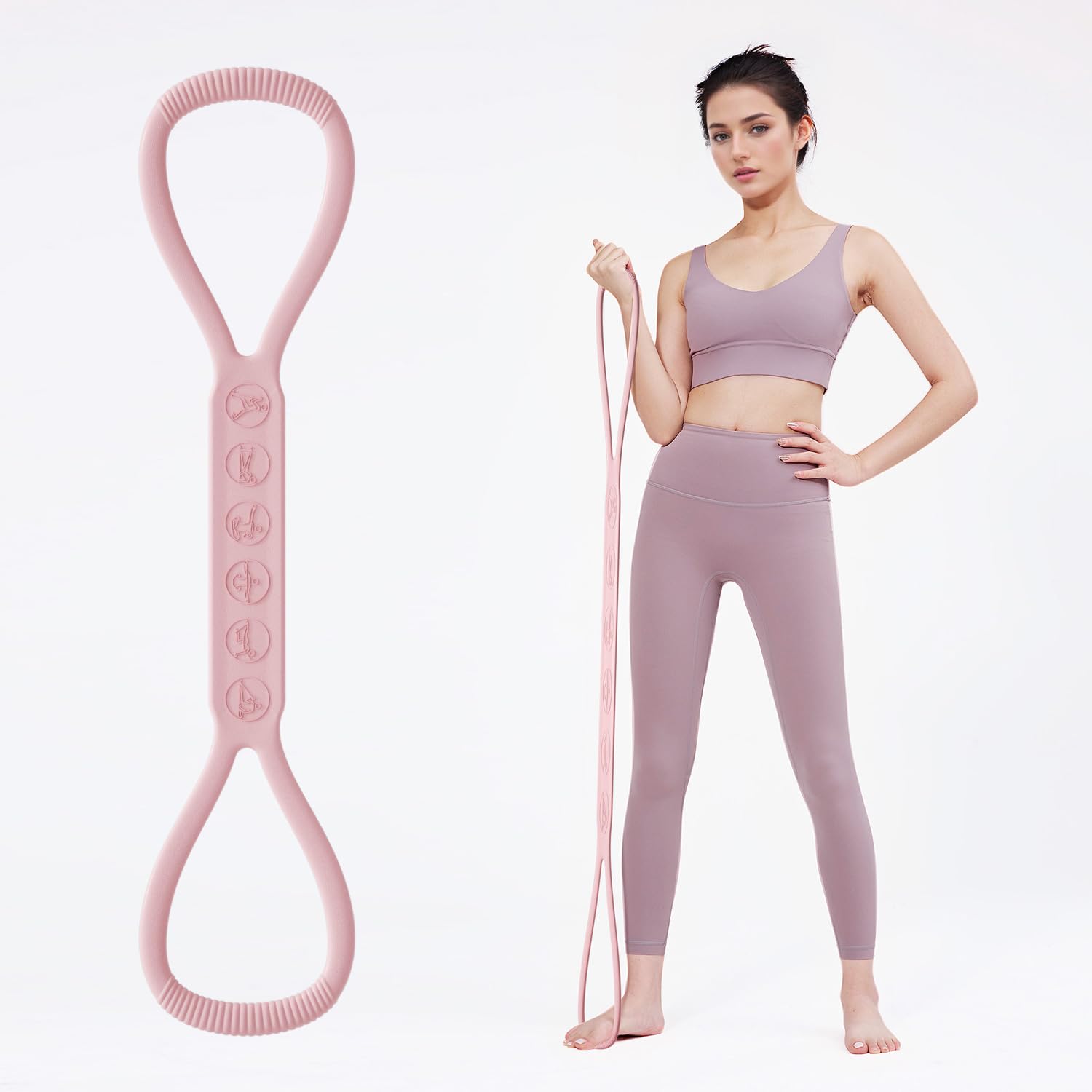 Snapklik.com : 2025 Upgraded Figure 8 Resistance Band For Physical ...