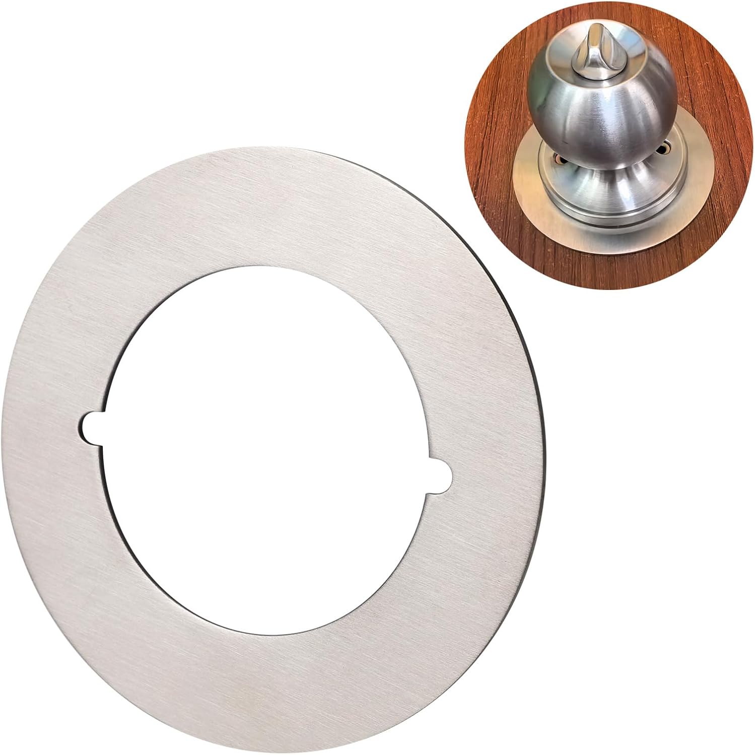 Siwil Scar Plate Deadbolt Back Plate, Stainless Steel, 3-1/2 Inch ...