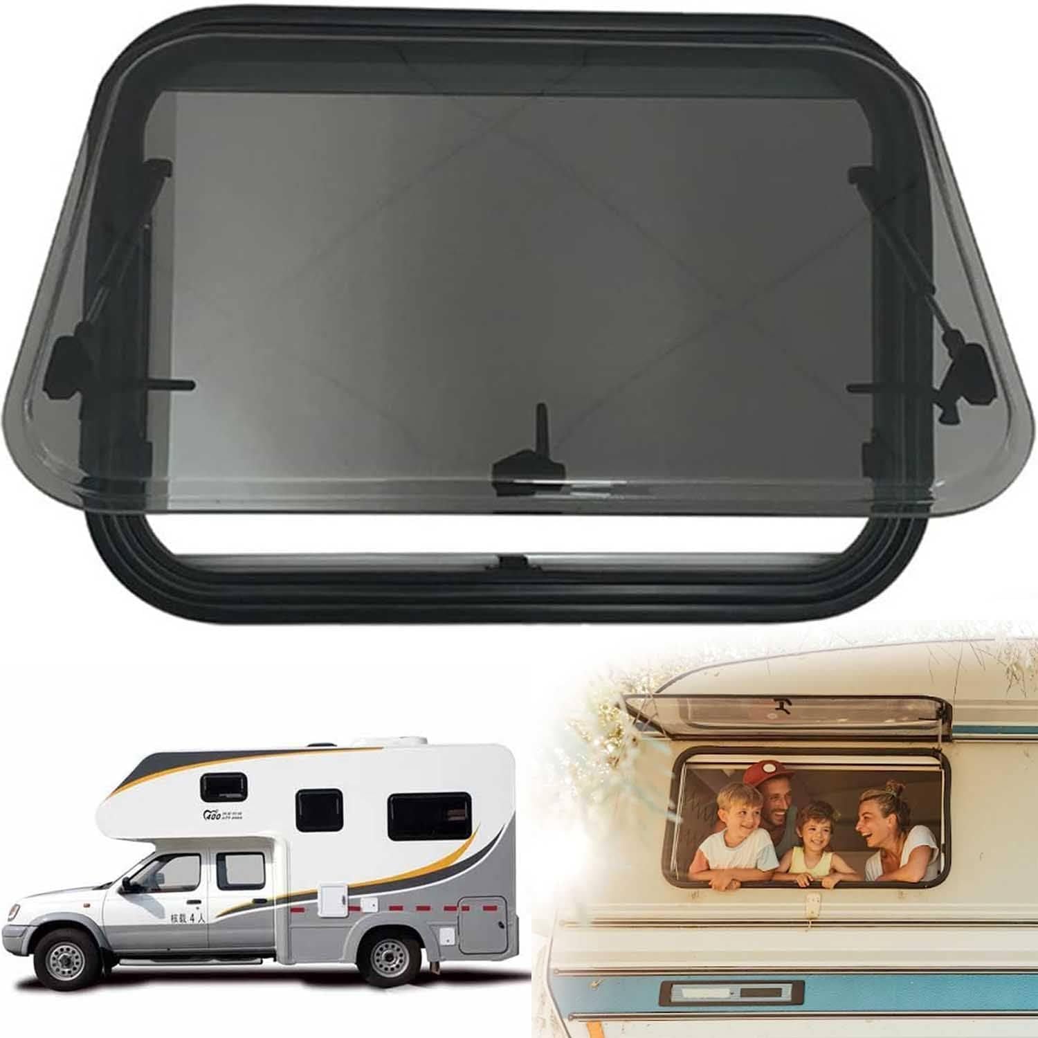 GVBJIUAXJM Push Out Style RV Windows, UV Proof Camper Acrylic Glass ...