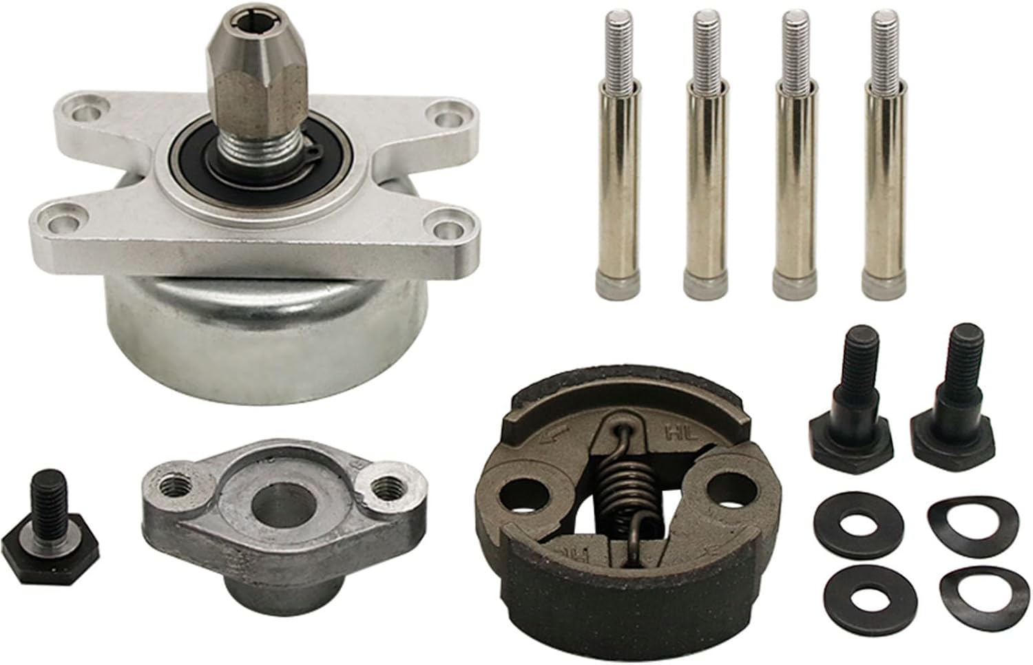 Amazon.com: FLMLF 26cc 29cc Engine Clutch Set for Zenoah CY QJ Rcmk ...