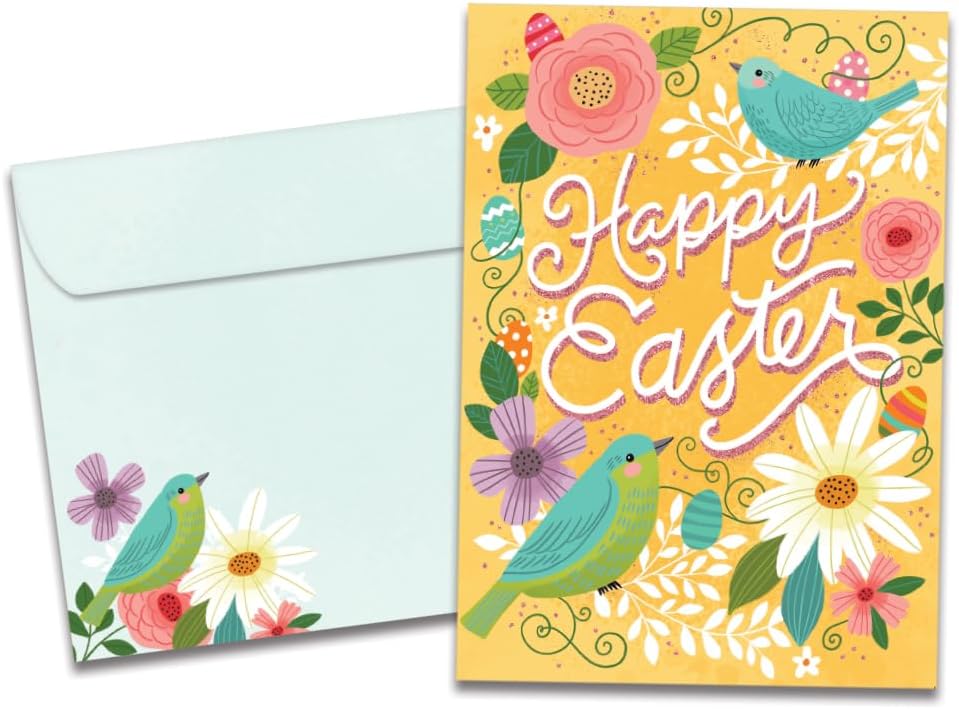 Amazon.com : Tree-Free Greetings - Easter Greeting Card - Artful ...