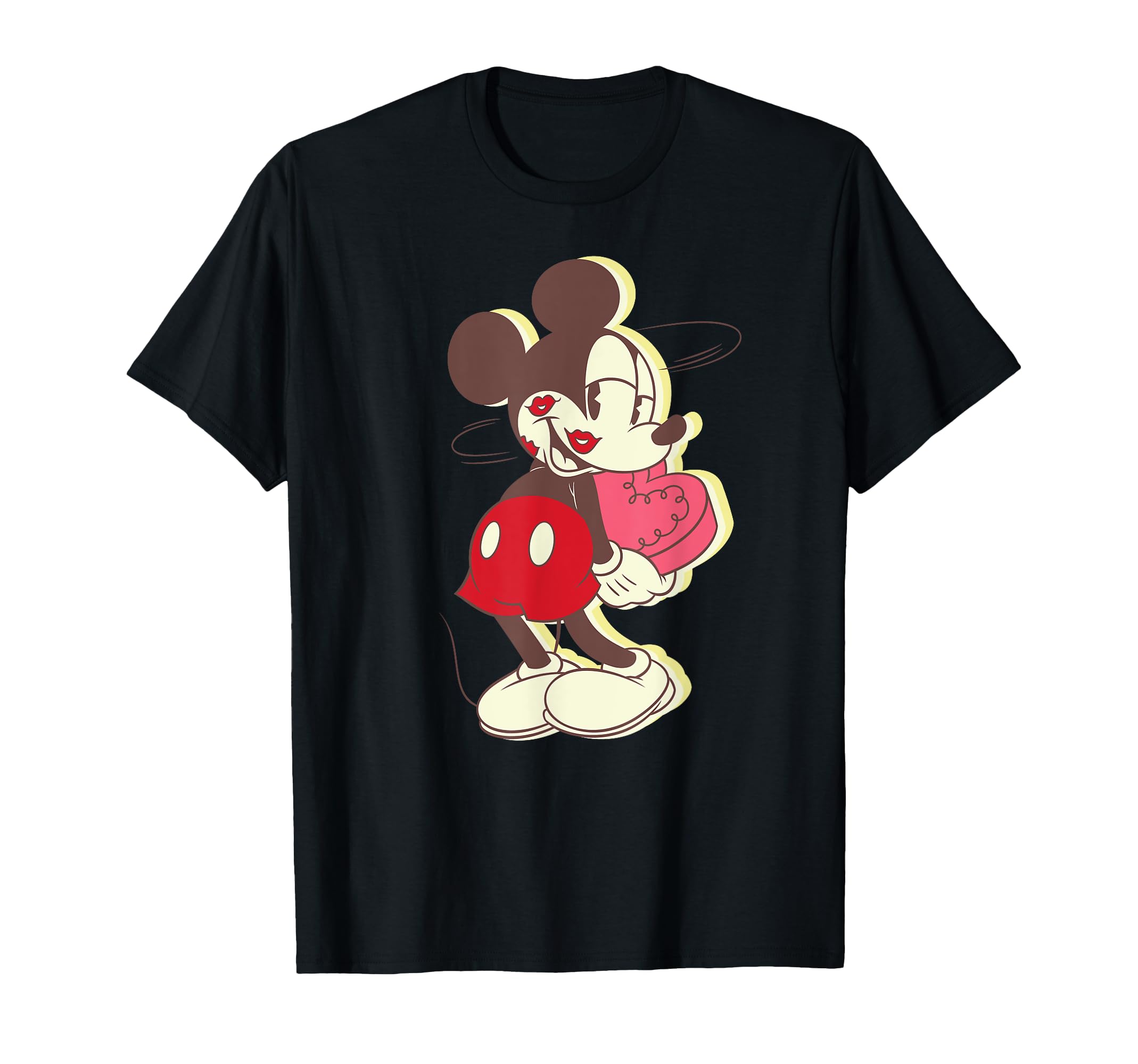 Amazon.com: Disney Vintage Mickey Mouse Dizzy Love T-Shirt : Clothing ...