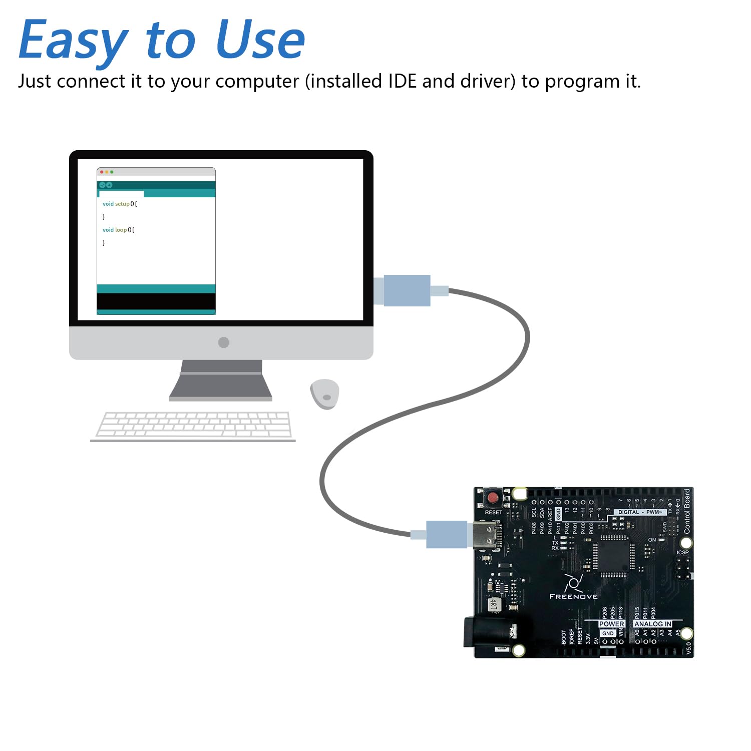 Snapklik.com : Freenove Control Board V5 Rev4 Mini (Compatible