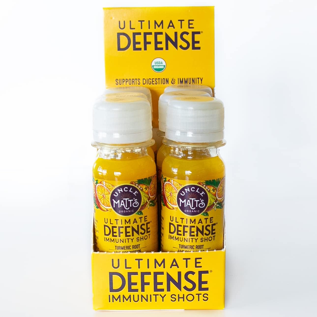 Amazon.com : Uncle Matt’s Ultimate Defense Shot, Organic Fruit Juice ...