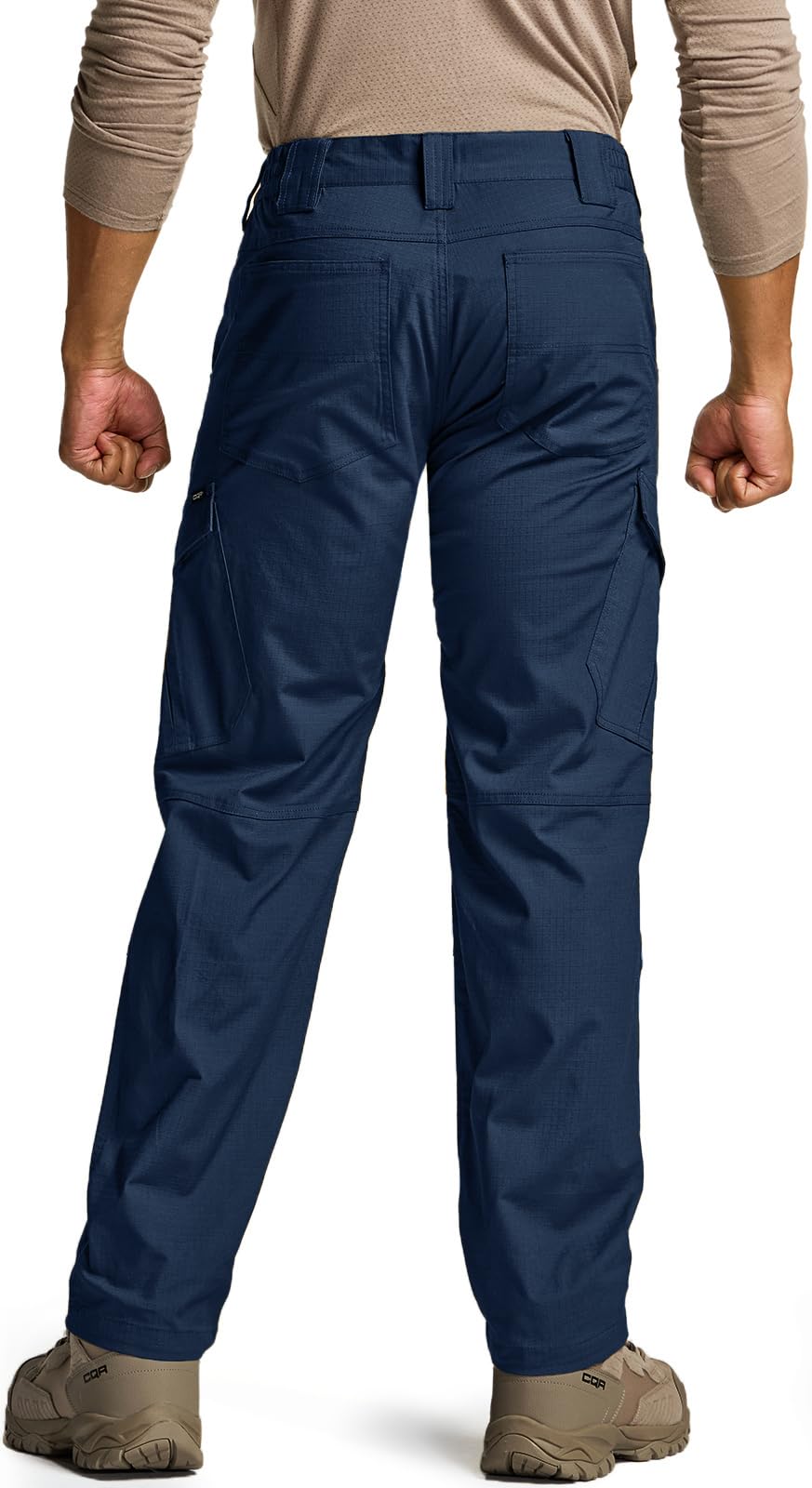 Snapklik.com : Mens Flex Ripstop Tactical Pants, Water Resistant ...
