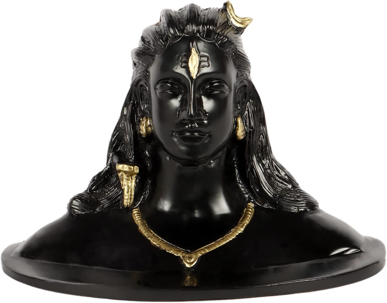 Buy Gold Art India 999 Silver Plated Adiyogi Shiva Statue |Mahadev ...