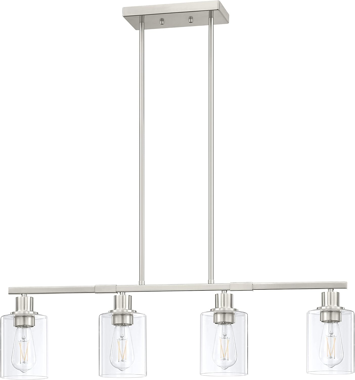 Dolaimy House 4 Light Modern Kitchen Island Chandelier Light 4.5 Inch ...