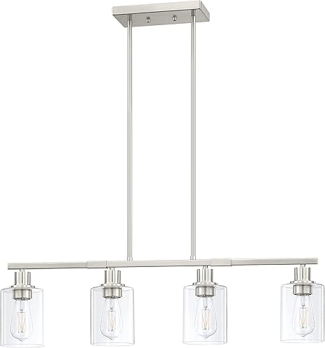 Dolaimy House 4 Light Modern Kitchen Island Chandelier Light 4.5 Inch ...