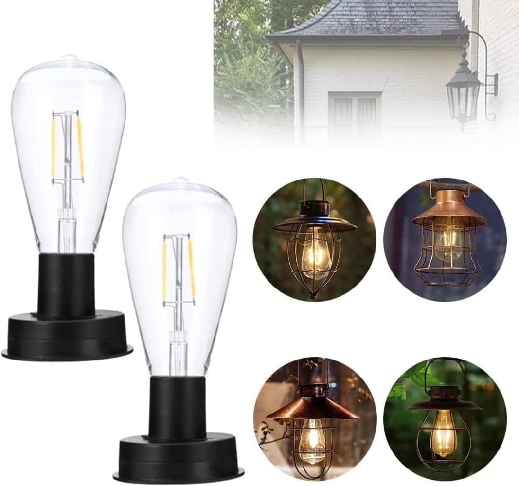 Eaokwfp STRGZR Solar Light Bulbs, Solar Light Replacement Top Part with ...