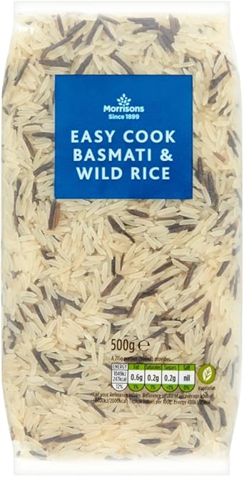 Morrisons Basmati and Wild Rice, 500g : Amazon.co.uk: Grocery
