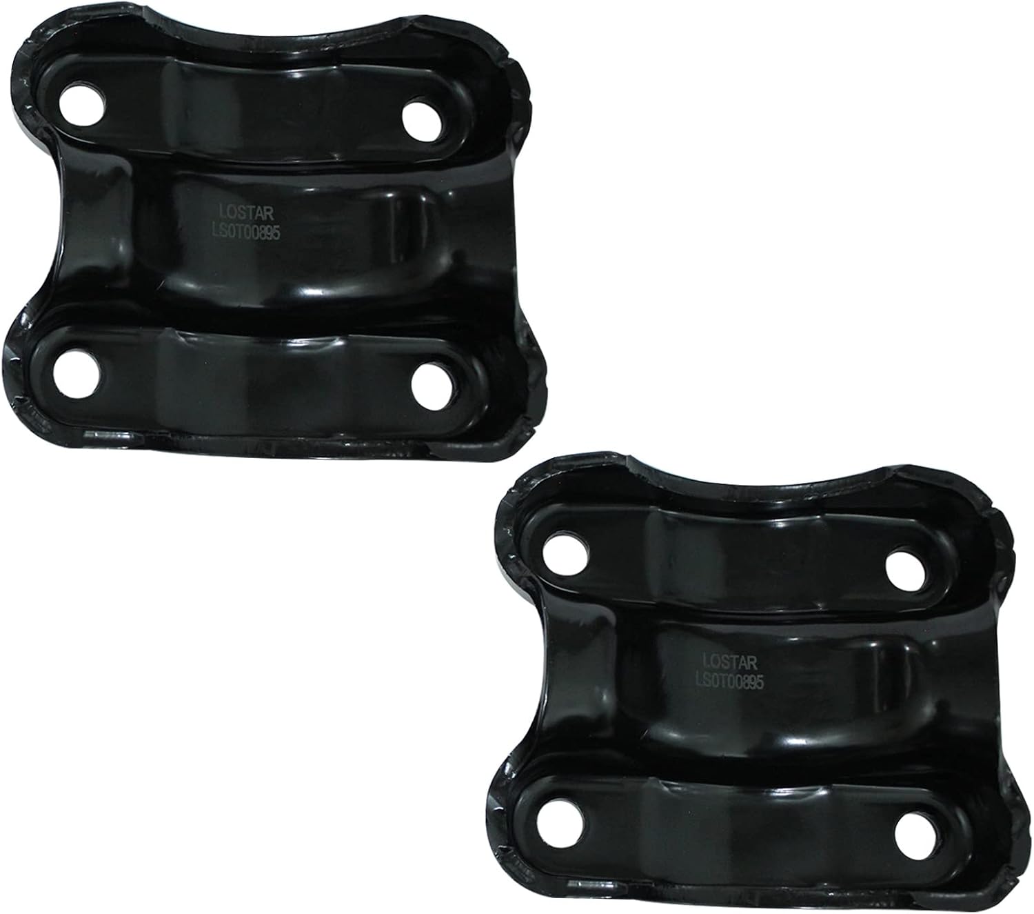 LOSTAR Par (2) Placa de resorte de hoja de suspensión trasera 52038459 ...