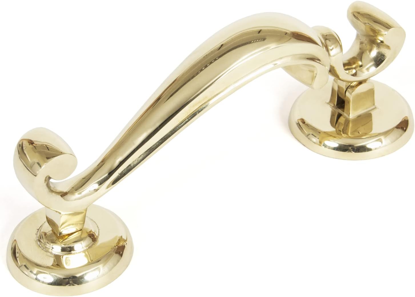 From The Anvil Polished Brass Doctors Door Knocker : Amazon.co.uk: DIY ...