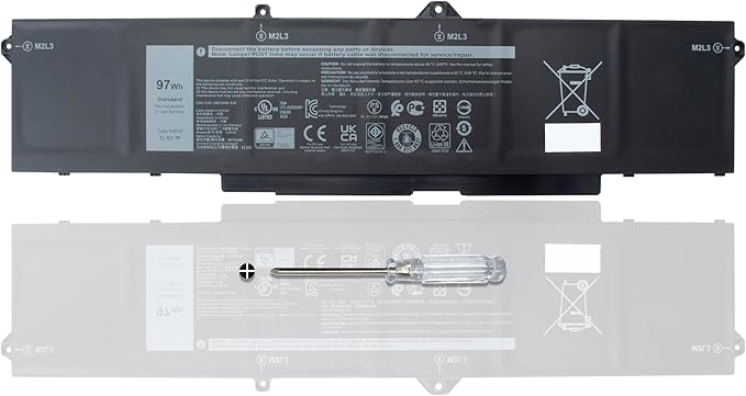 Amazon.com: CQCEO 9JRV0 Laptop Battery for Dell Latitude 5521 5531 ...