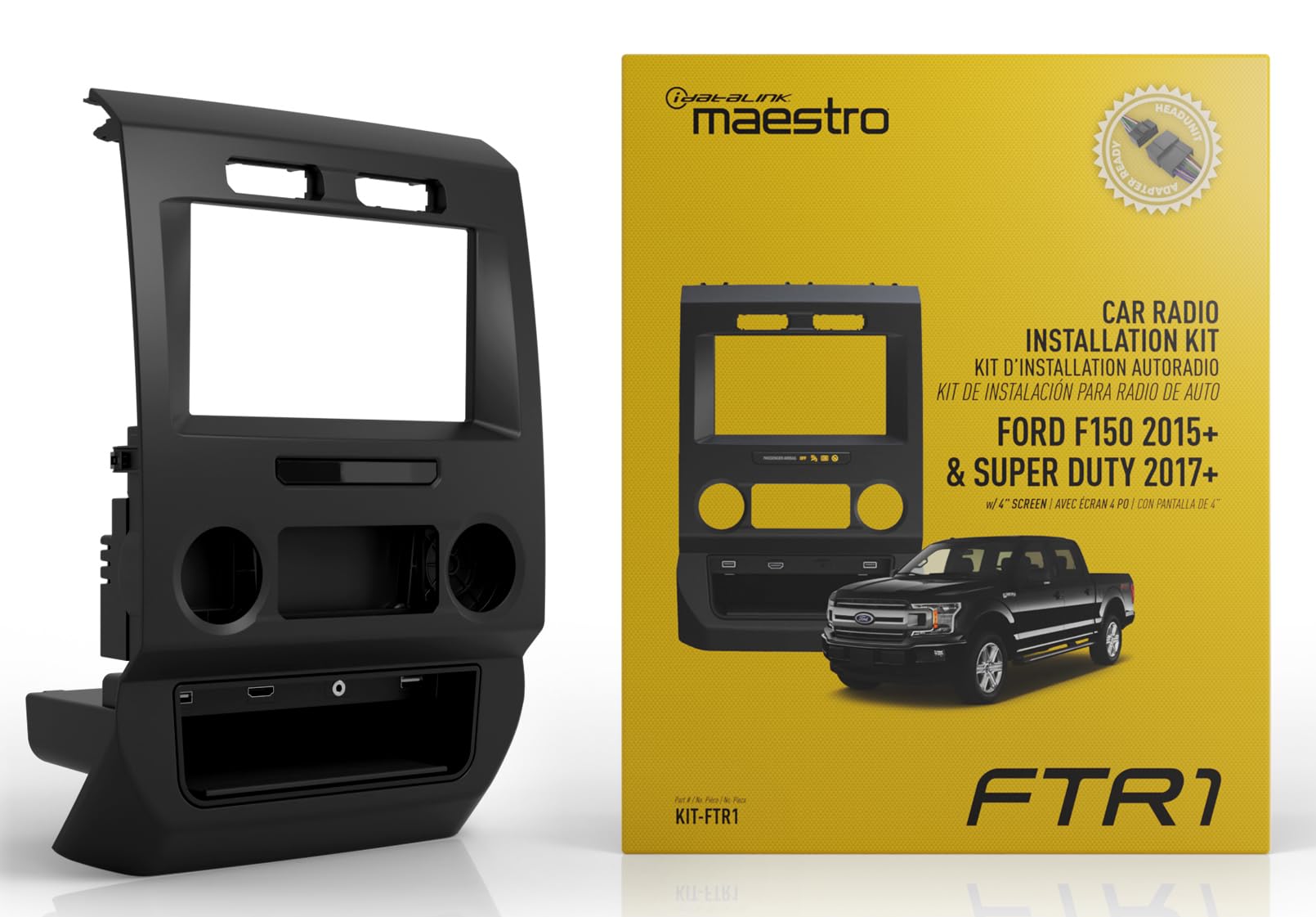 Amazon.com: Maestro KIT-FTR1 Dash Kit and T-Harness for Newer Ford ...
