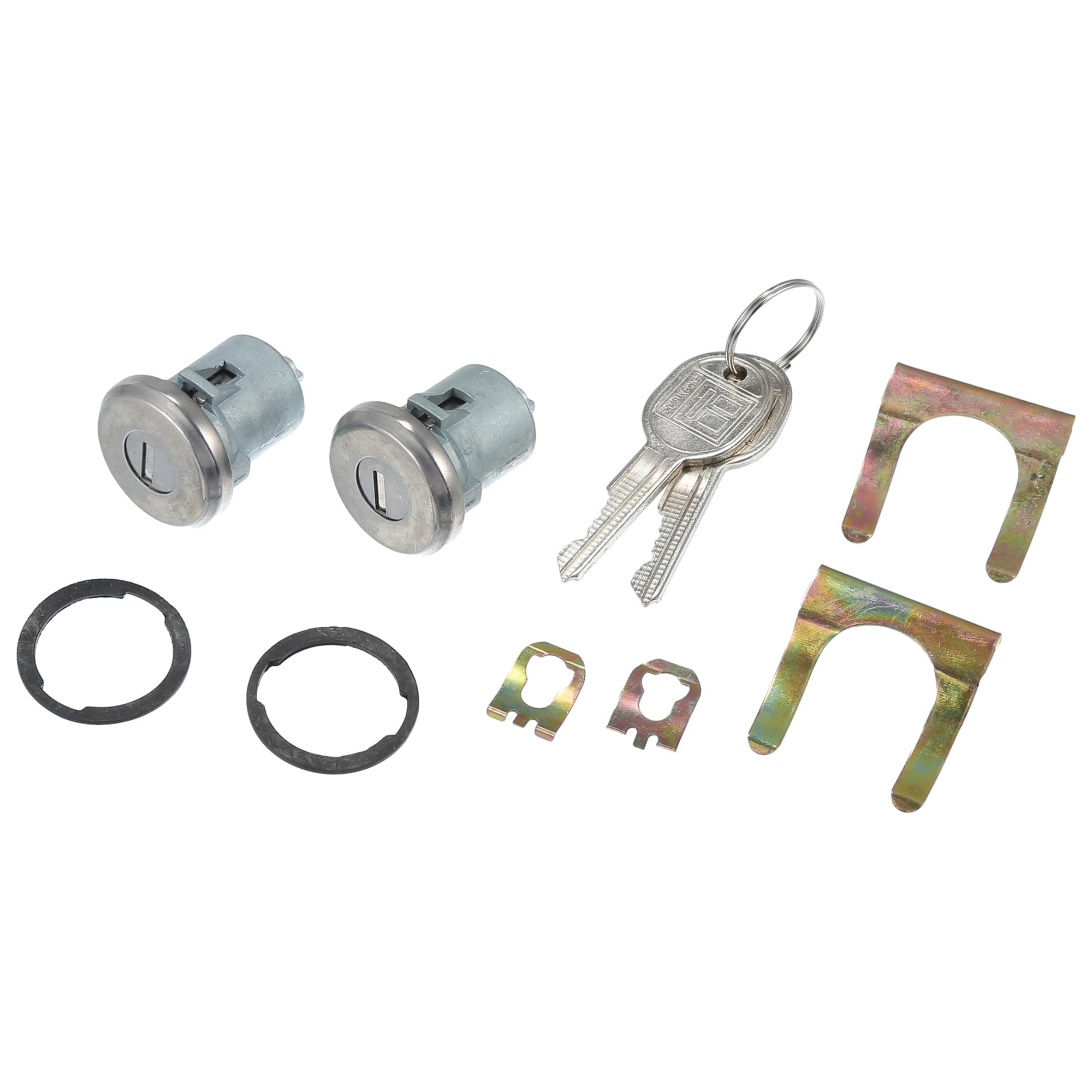 Amazon.com: X AUTOHAUX 1 Set Door Lock Cylinder with Keys for Chevy ...