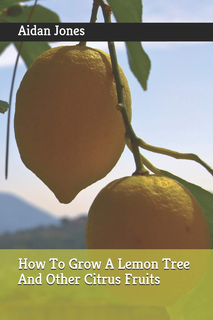 How To Grow A Lemon Tree And Other Citrus Fruits: Jones, Aidan ...