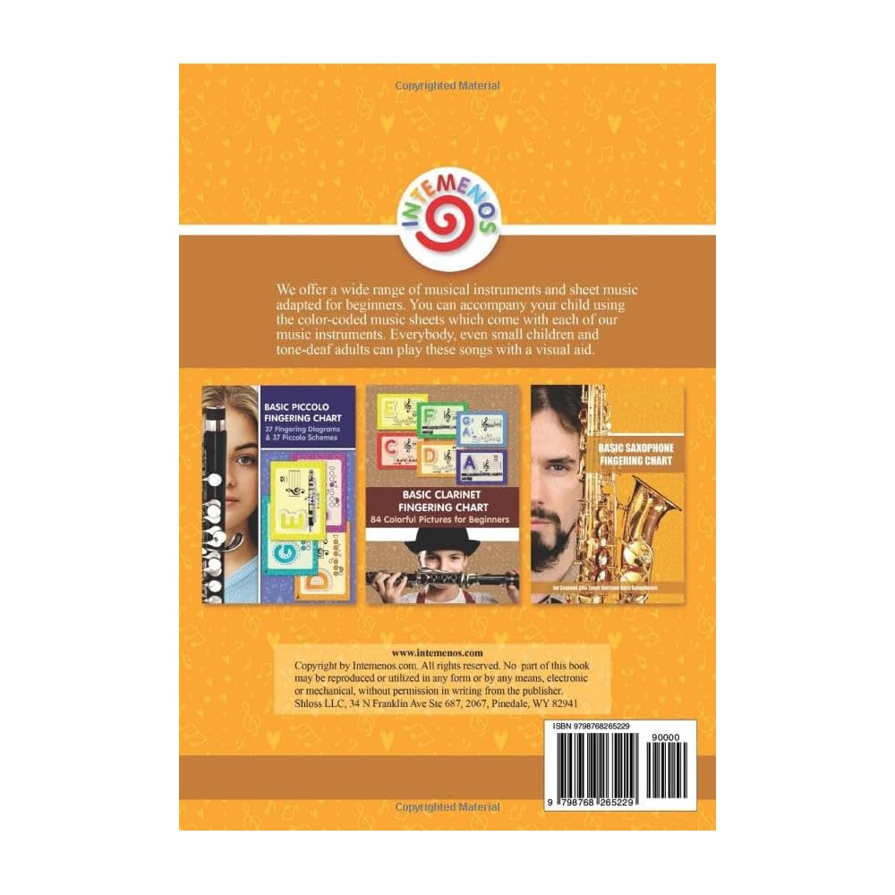 Tenor Saxophone. Colorful Full Range Fingering Chart Australia | Ubuy