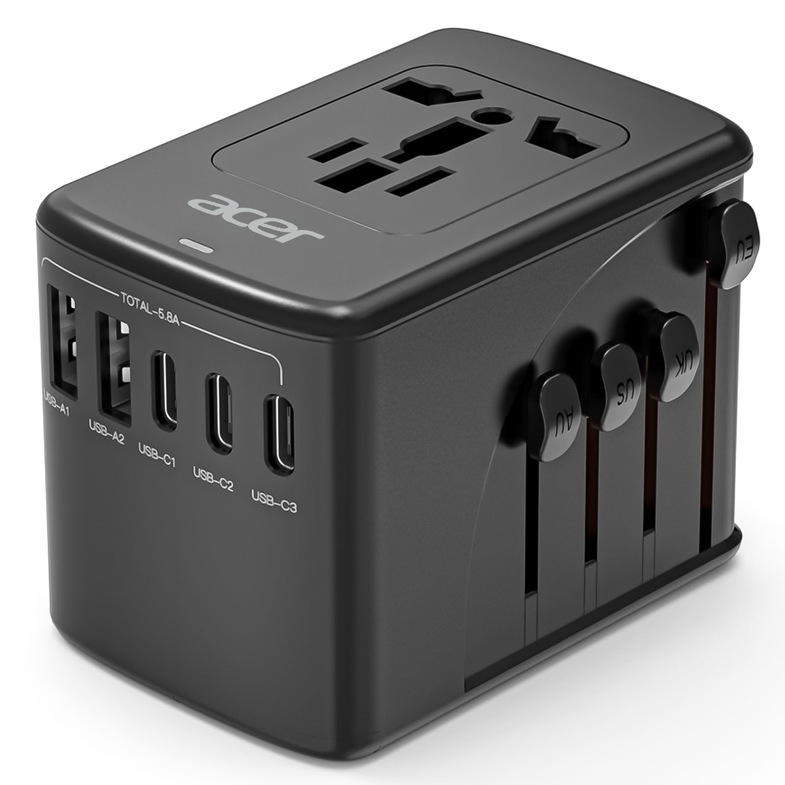 Amazon.com: Acer Universal Travel Plug Adapter - International Power ...