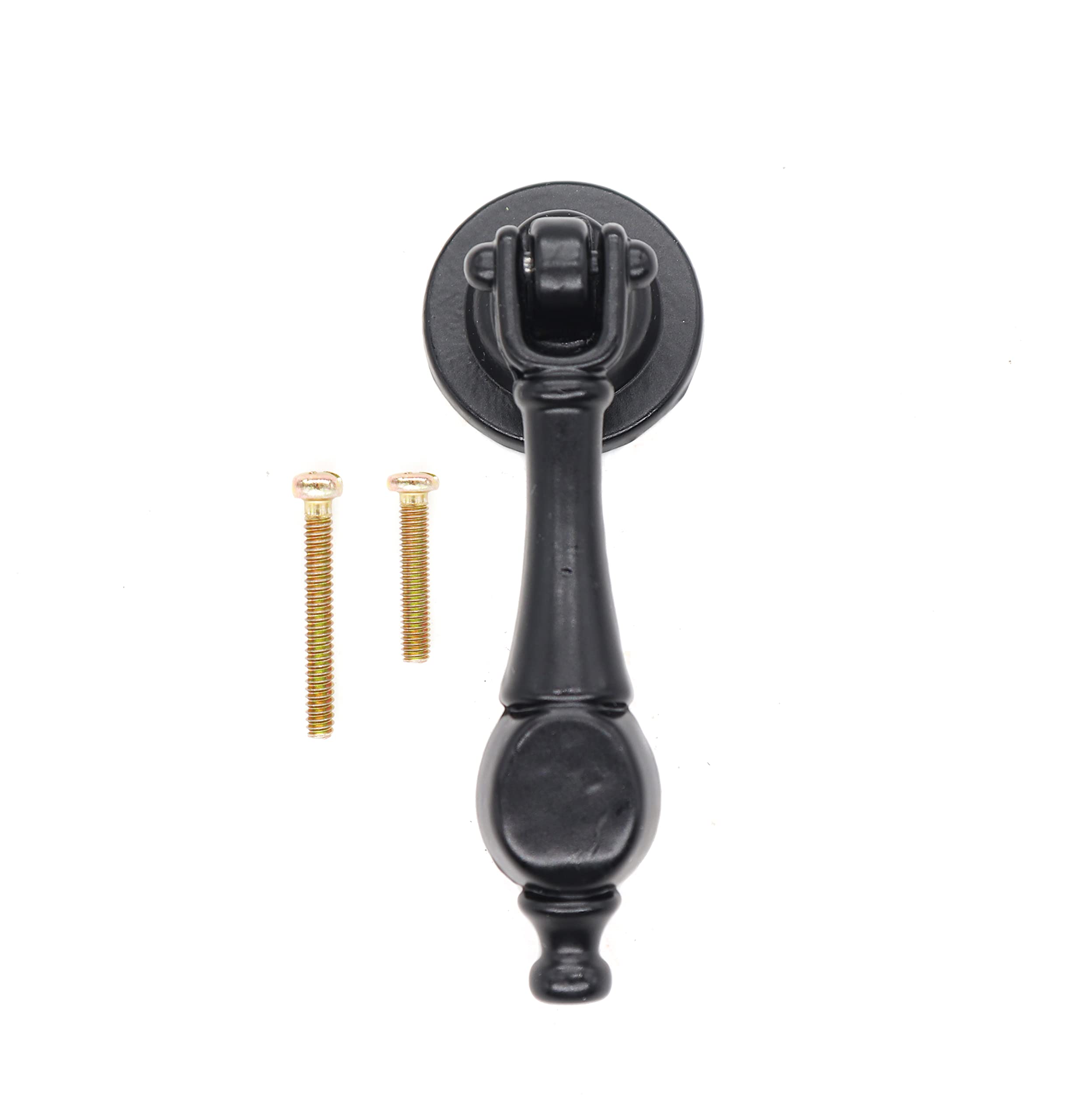 binifiMux 5-Pack Black Antique Vintage Tear Drop Knobs for Cabinet ...