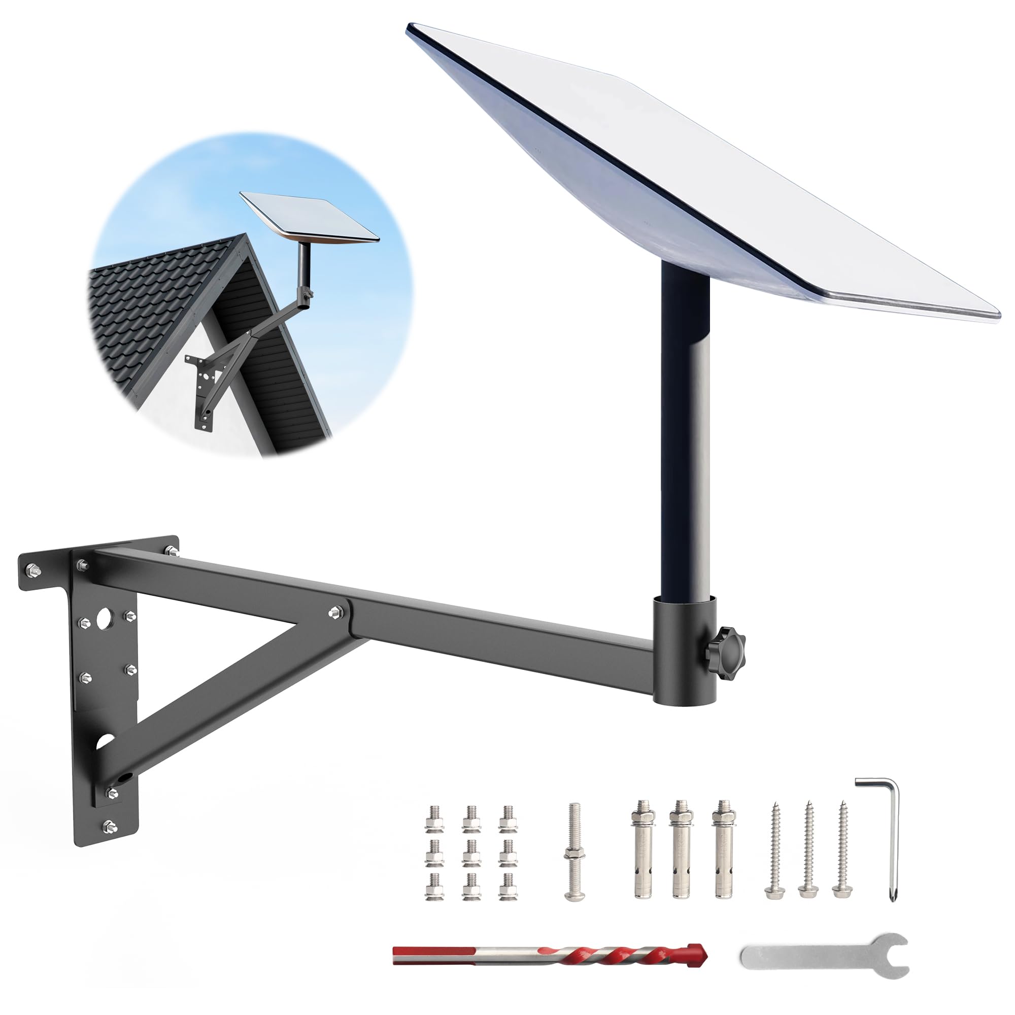 Amazon.com: 25inch Starlink Mounting Kit for V2,Starlink Wall Mount ...