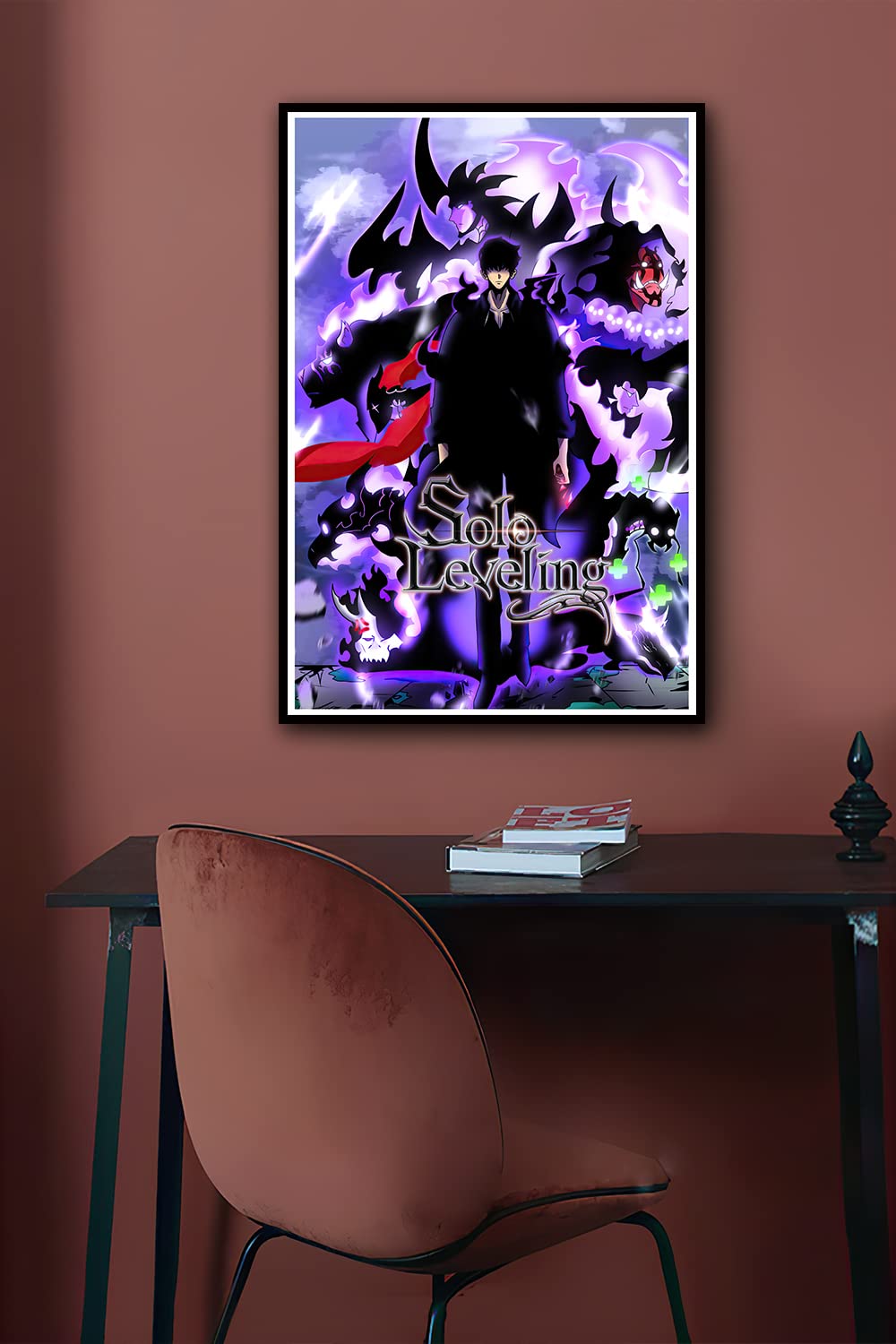Snapklik.com : Solo Leveling Poster Japan Anime Canvas Wall Art For ...