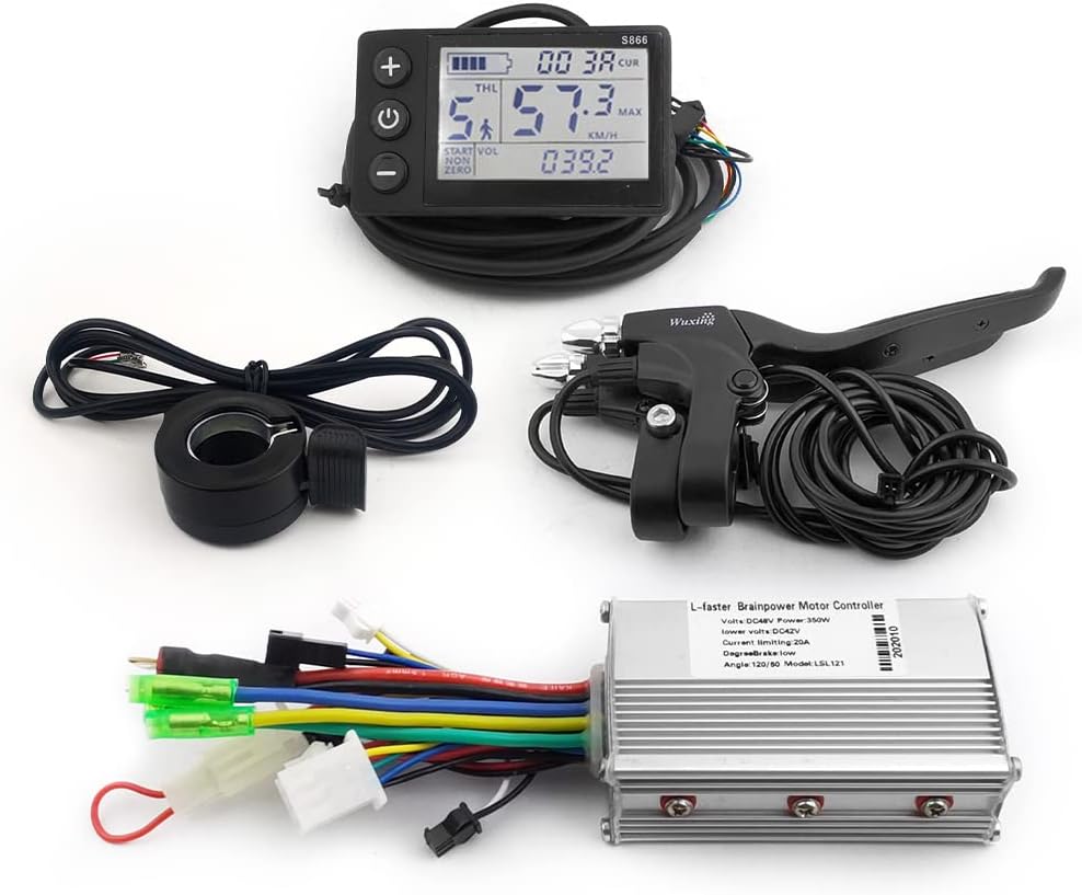 Amazon.com : L-faster 36V 350W Scooter Brushless Controller with LCD ...