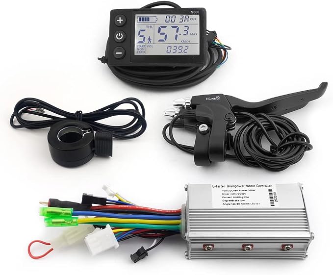 Amazon.com : L-faster 36V 350W Scooter Brushless Controller with LCD ...