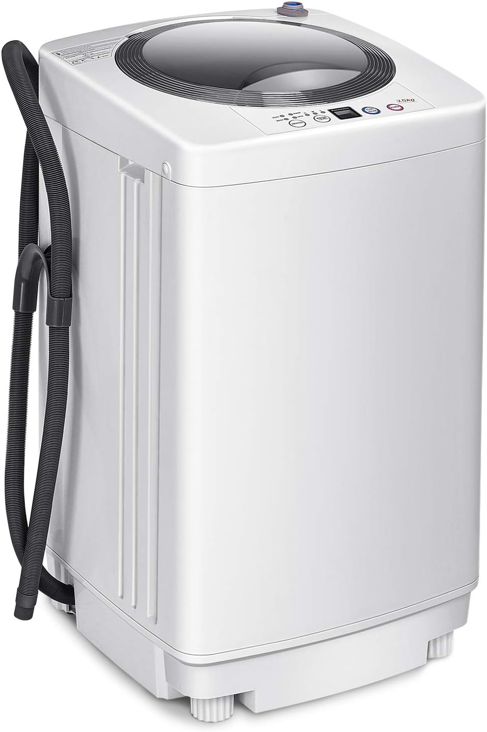 Amazon.com: Casart Washing Machine Portable Compact Full-Automatic W ...