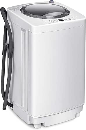 Amazon.com: Casart Washing Machine Portable Compact Full-Automatic W ...