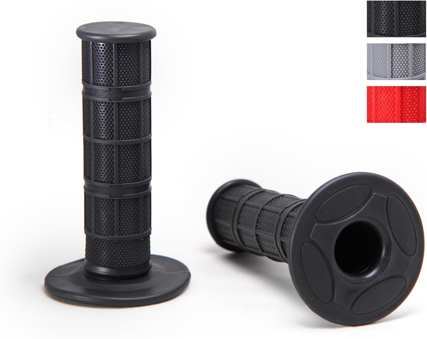 Amazon.com: Wogomz 2PCS Motorcycle Handlebar Grips, Non Slip Rubber ...