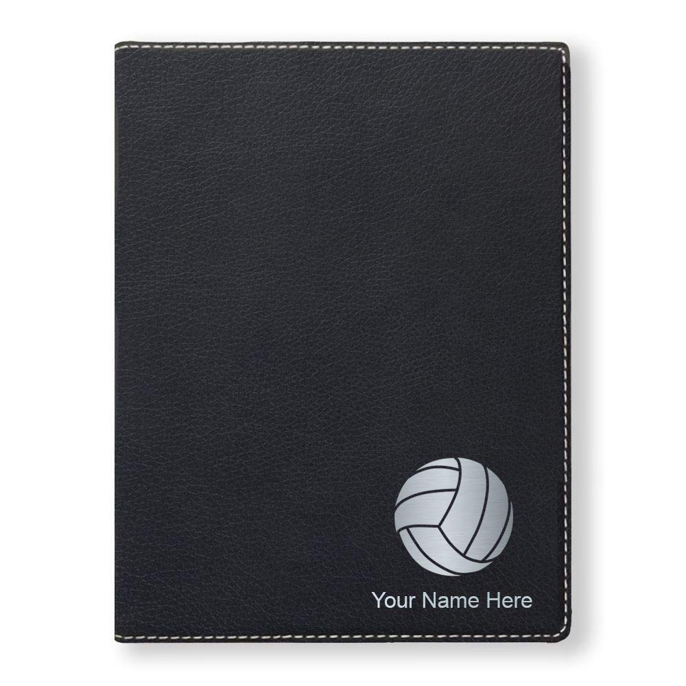 SkunkWerkz Small Portfolio Notepad, Volleyball Ball, Personalized ...