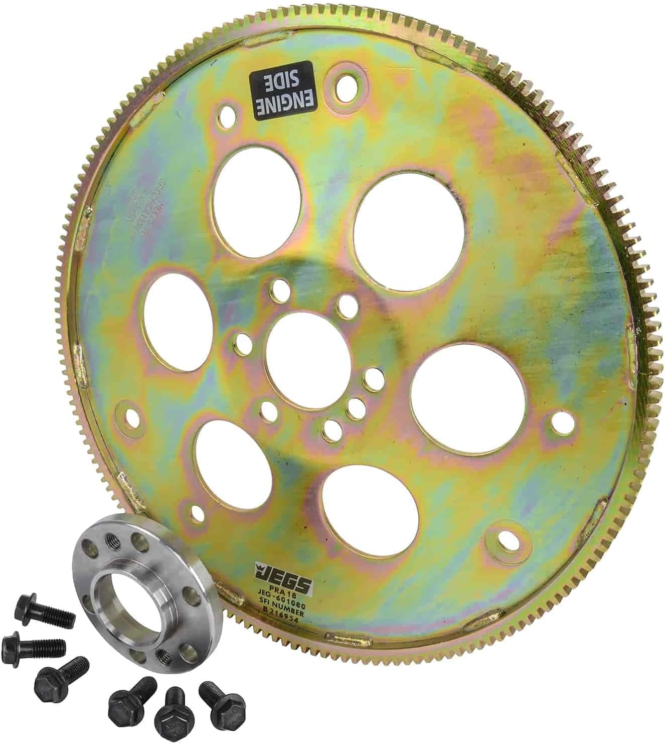 Amazon.com: JEGS GM LS Flexplate, Crankshaft Spacer & Bolt Kit | 168 ...