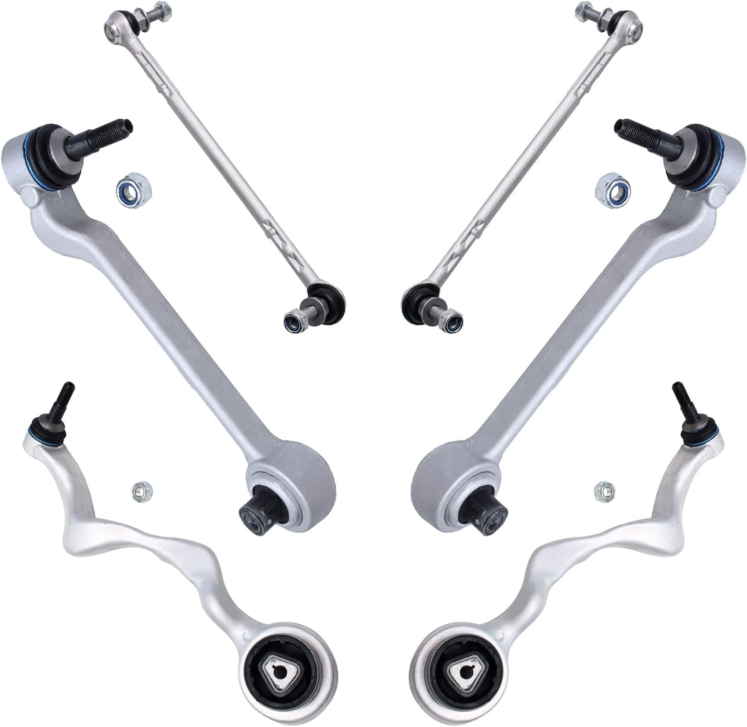 Amazon.com: BRTEC 6Pcs Front Suspension Kit - Front Lower Forward ...