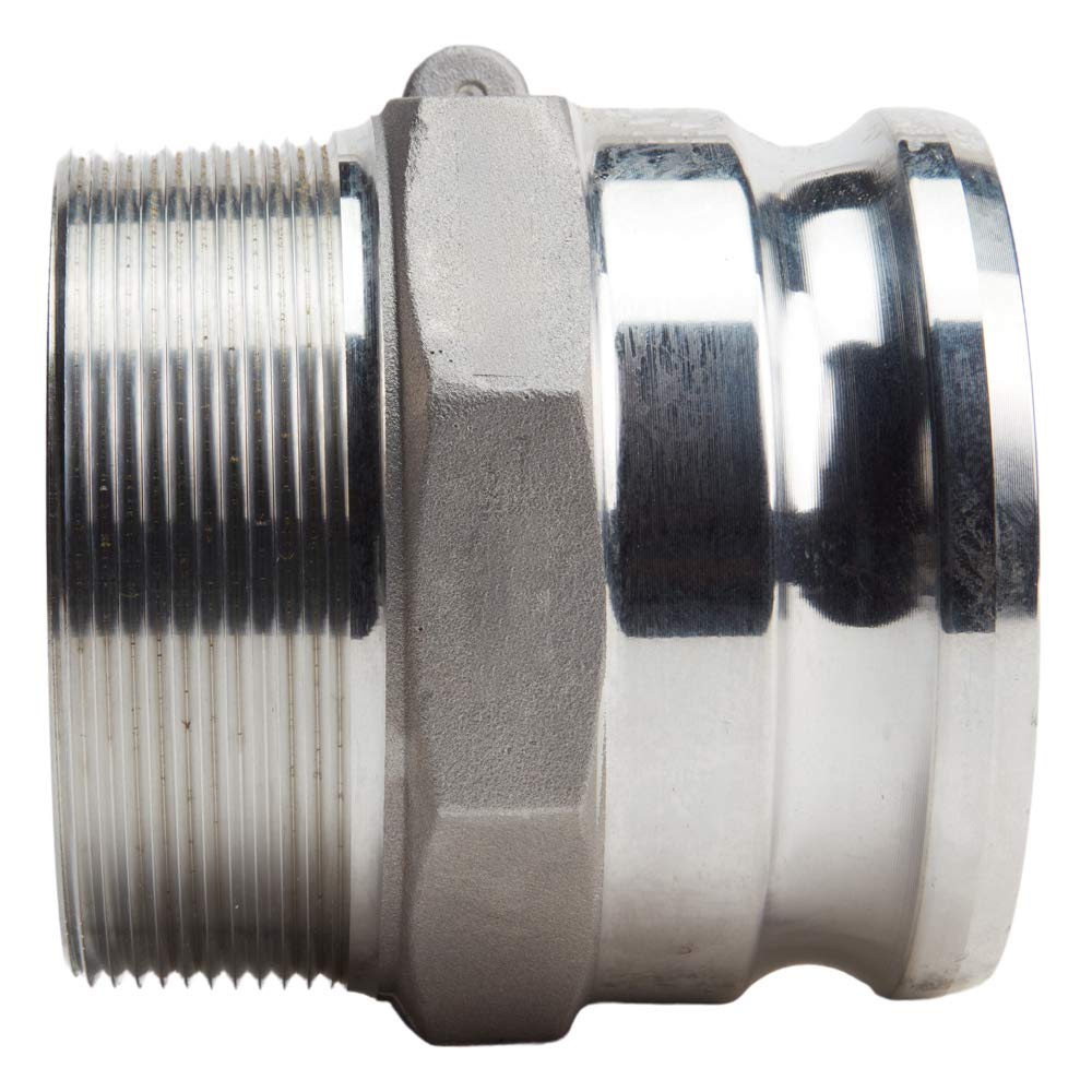 Snapklik.com : 4" X 4" Aluminum Camlock Fitting - Hose Coupler - Type F ...