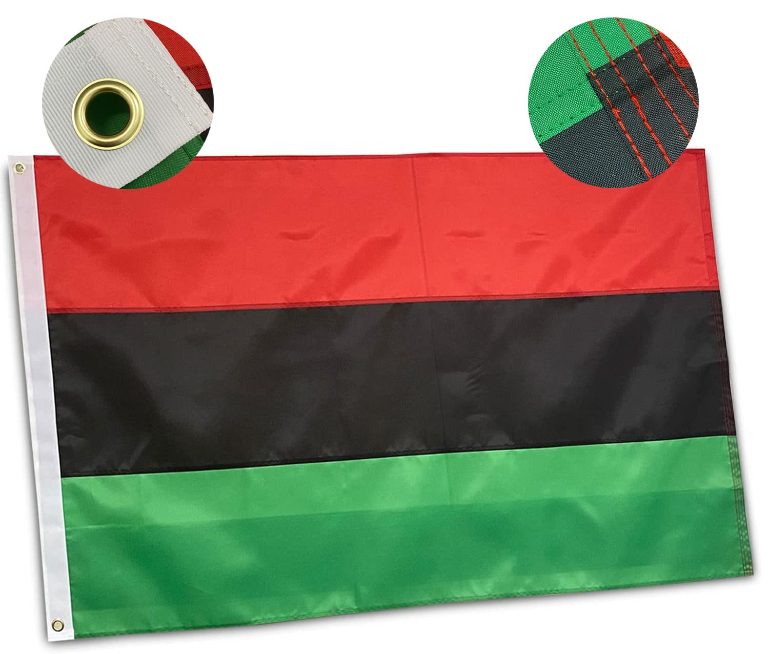 Bandeira Pan Africana Bandeira Pan Africana 90x150cm(3x5ft)