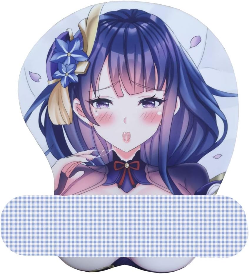 CR-0068 - Alfombrillas de mouse de anime 3D con soporte para ...