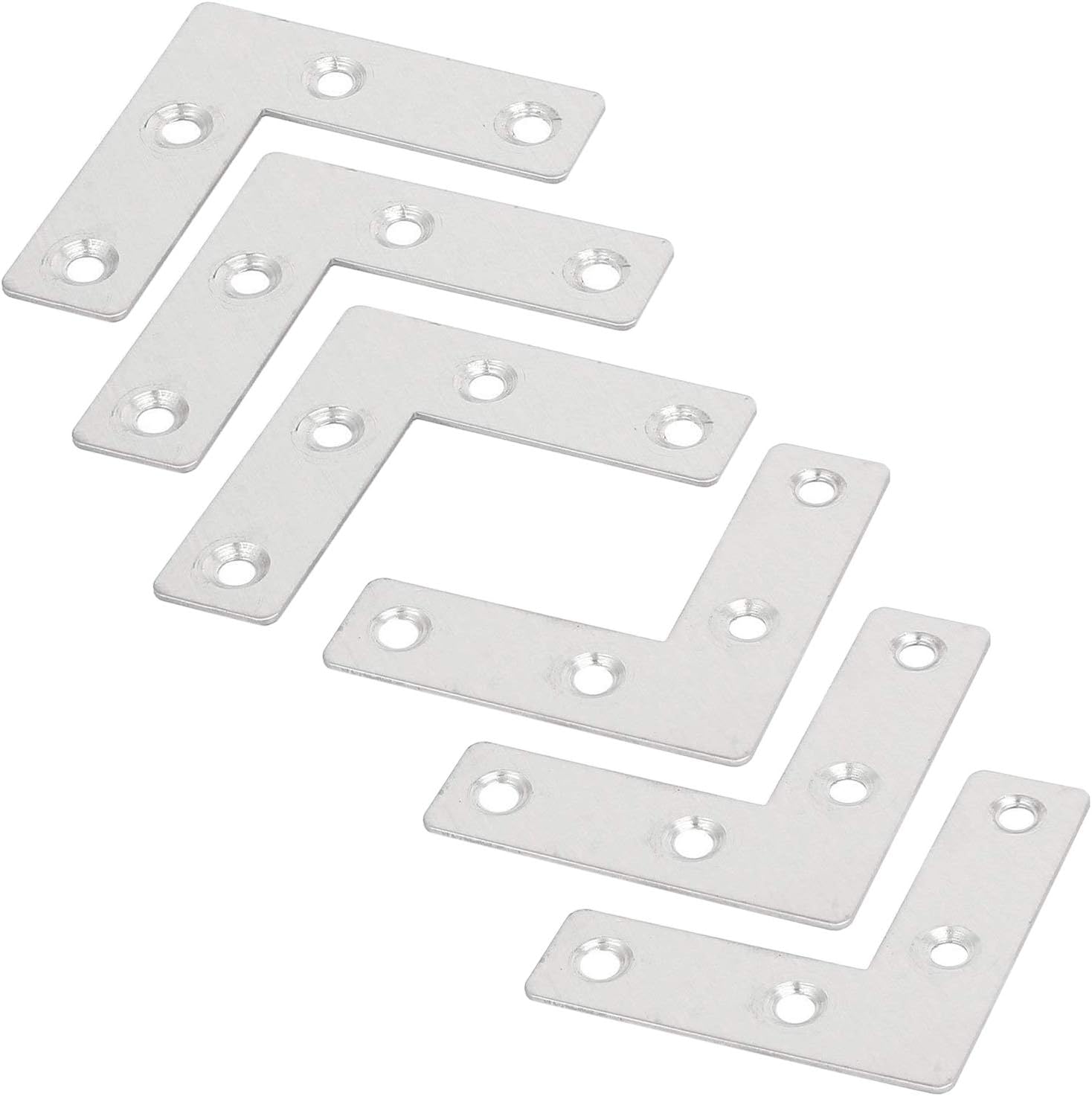 Amazon.com: Orgrimmar 36 PCS Corner Brace Plates Metal L Shaped Flat ...