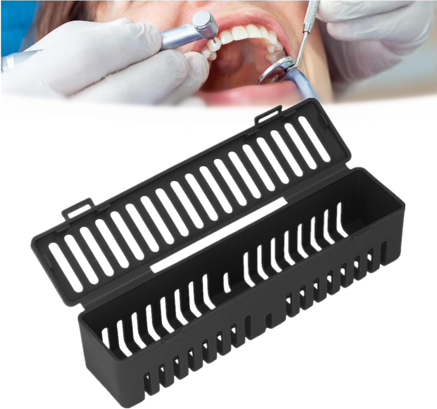 Amazon.com: Plastic Dental Instrument Autoclave Box with Dust Proof ...