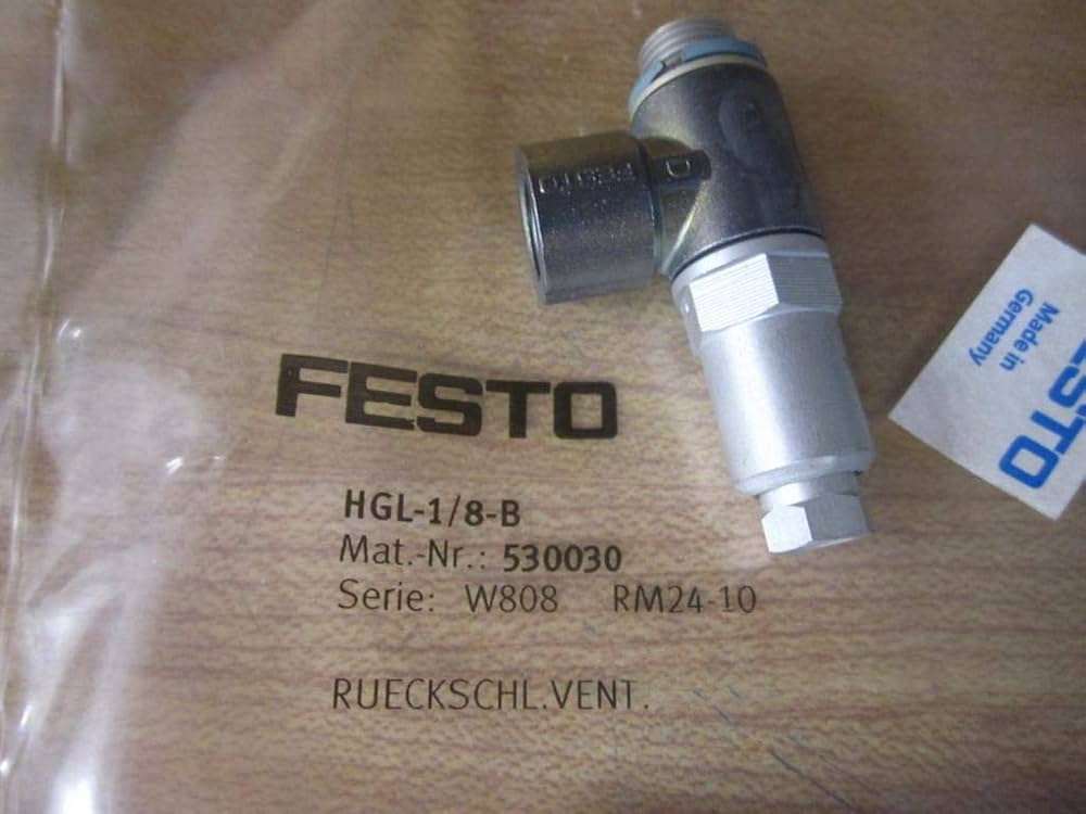 FESTO HGL-1/4 PILOT Operated Check Valve 1/4 In 12939 , 59% OFF