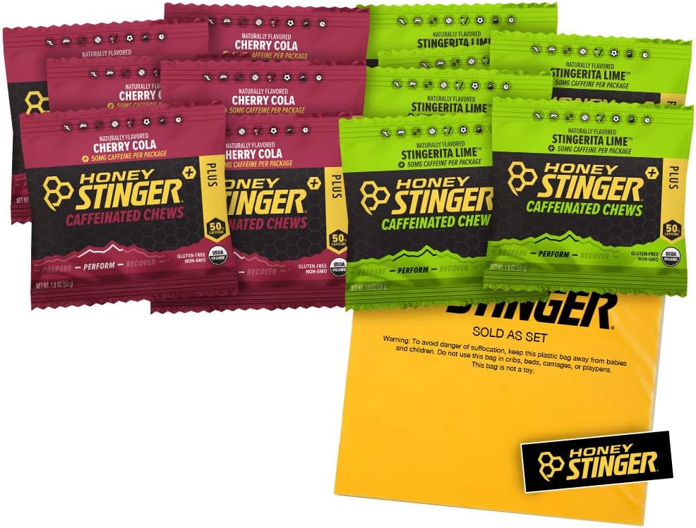 Amazon.com : Honey Stinger Organic Energy Chews Variety Pack, 15 Count ...