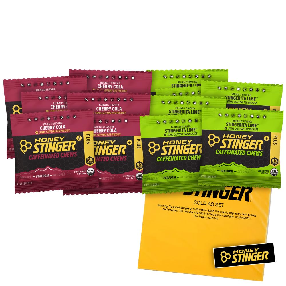 Amazon.com : Honey Stinger - Caffeinated Energy Chews - Variety Pack ...