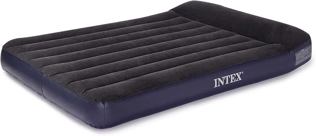 Amazon.com: Intex Pillow Rest Classic Airbed with Built-in Pillow and ...