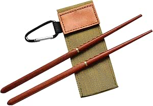 Orogoo Rosewood Folding Wood Chopsticks | Metal Chopsticks | Rosewood ...